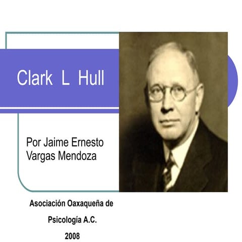 Biografia clark l_hull | PPT