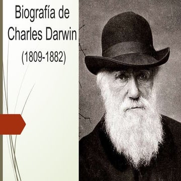 Biografia De Charles Darwin