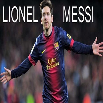 Biografia DE LIONEL Messi.pptx