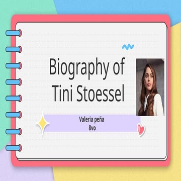 Biografia de Tini.pptx. Tini tini Tini.. | PPTX