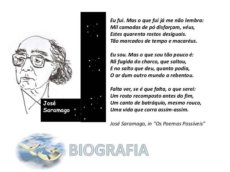 Biografia José Saramago