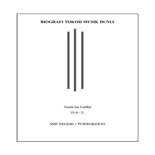 Biografi Tokoh Musik Dunia | PDF