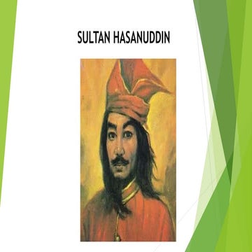 Biografi sultan hasanuddin | PPTX