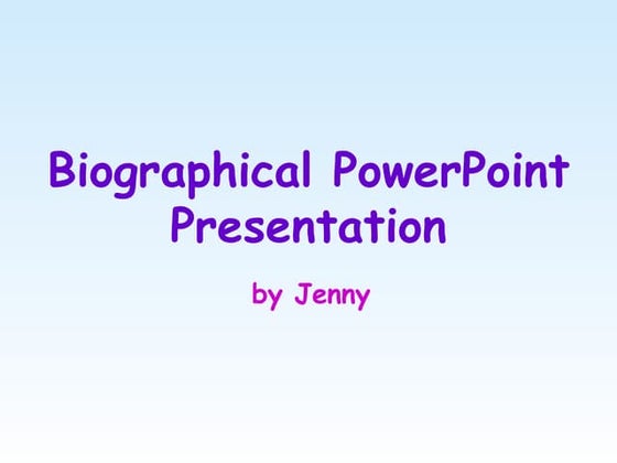 Biographical sketch lesson plan | DOCX