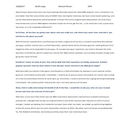 Biography draft 3 | PDF