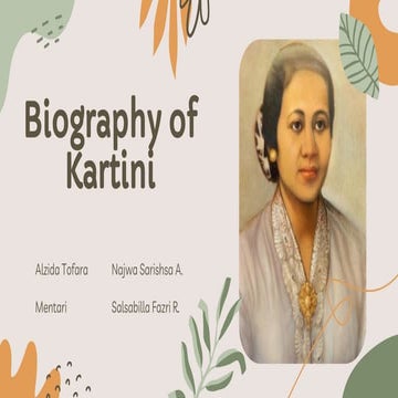BiographyEnglish_kartini.pdf | Marriage and Civil Unions | Family and ...