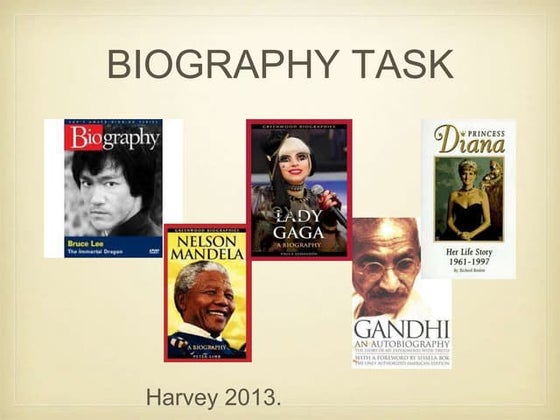 How to write a biography text | PDF