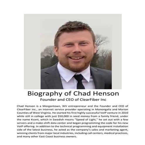Biography and career history of Chad Henson.pdf