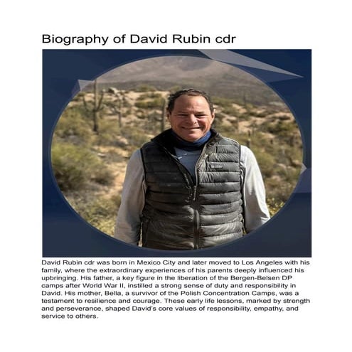 David Rubin cdr Transforms Lives Through Affordable Housing Projects | PDF