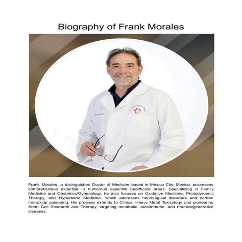 The Contributions of Frank Morales to HIV/AIDS Research | PDF
