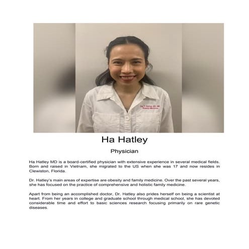 Biography and Professional History of Ha Hatley | PDF