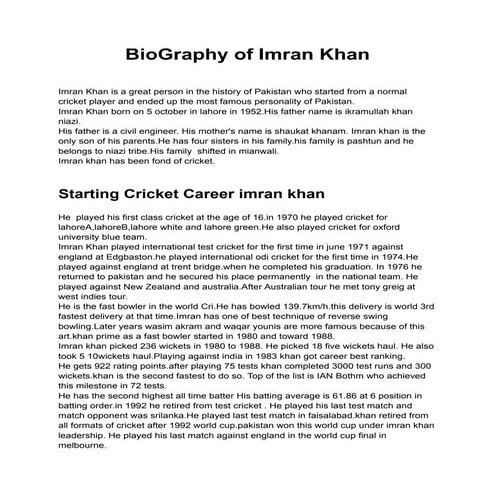 BioGraphy of Imran Khan.pdf