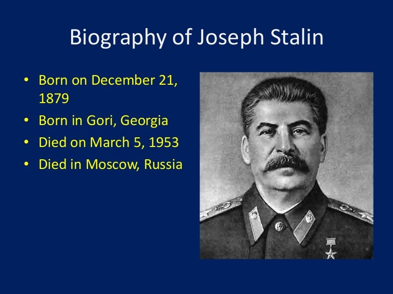 Joseph Stalin Birth Date