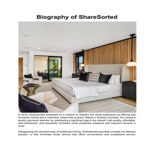 Biography of ShareSorted.pdf | PDF