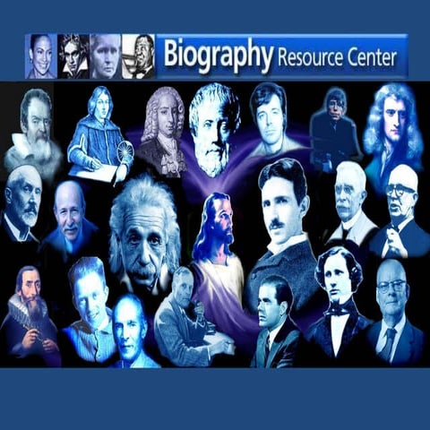 Biography Resource Center | PPT