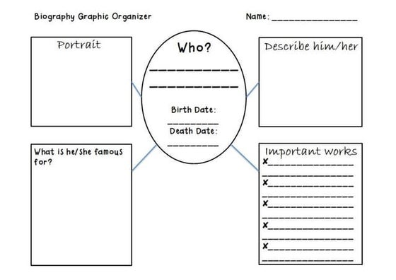 Biography example | PPT