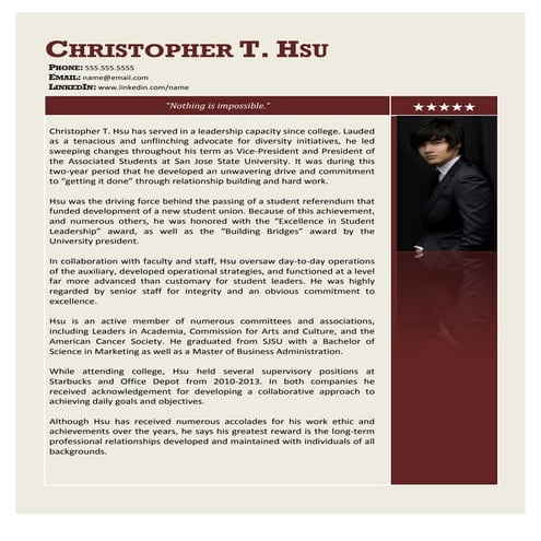 Professional Bio | PDF