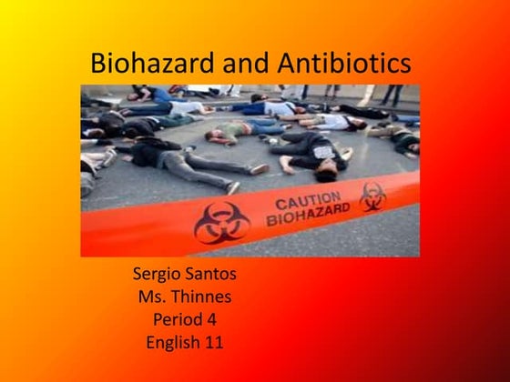Biohazard | PPTX | Infectious Diseases | Diseases and Conditions