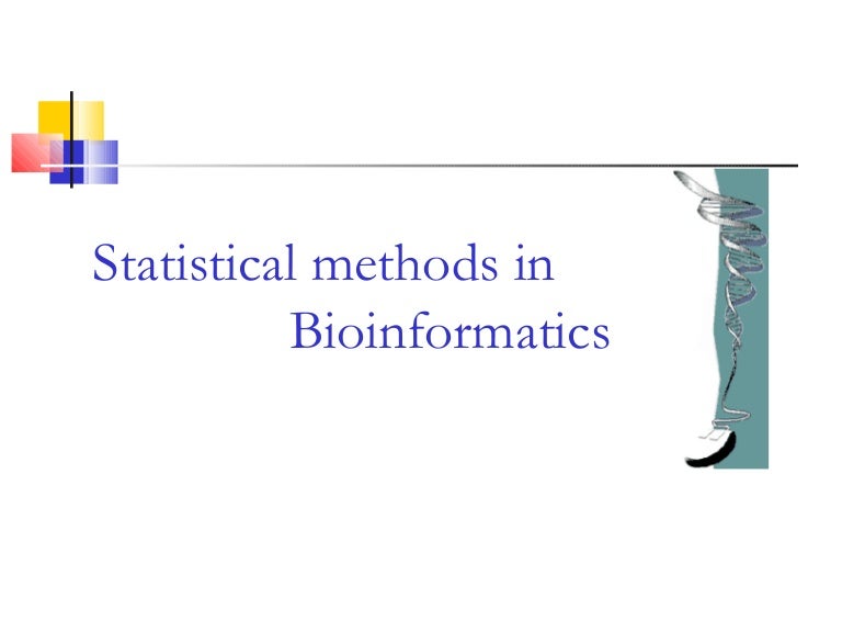 Bio Info Statistical methods 1 bio-info-statistical-methods-1
