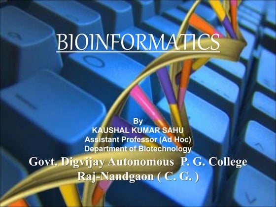 Bioinformatics | PPT