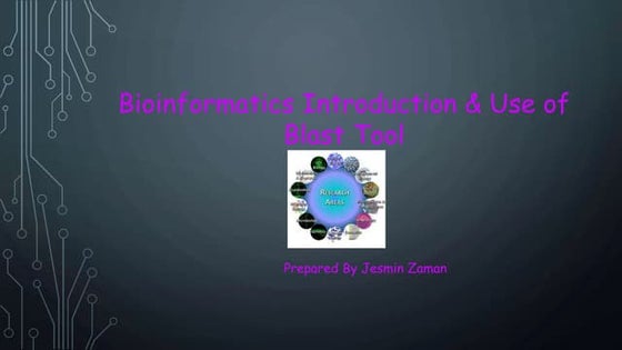 Role of bioinformatics of drug designing | PPT
