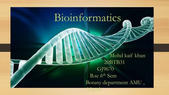 Introduction, Nucleic Acids, Databases.pptx