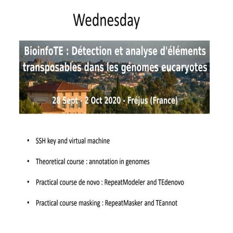 Lecture On The Annotation Of Transposable Elements Ppt
