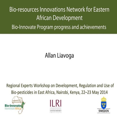 Bio-resources Innovations Network for Eastern African Development: Bio ...