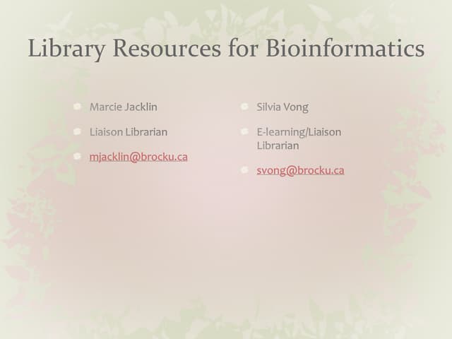 OMIM Database | PPTX