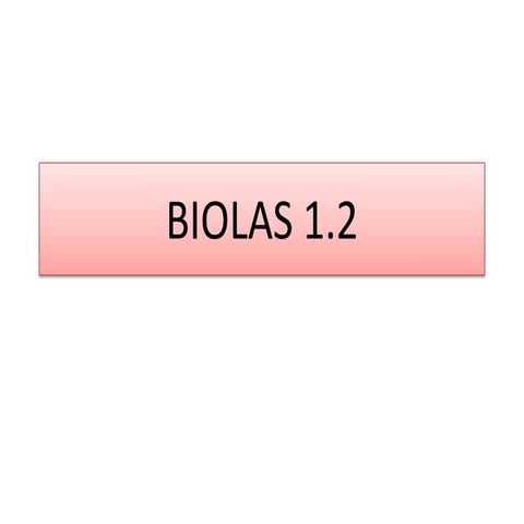 Biolas 1.2 | PPTX