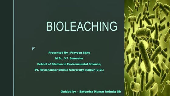 Biomining | PPT