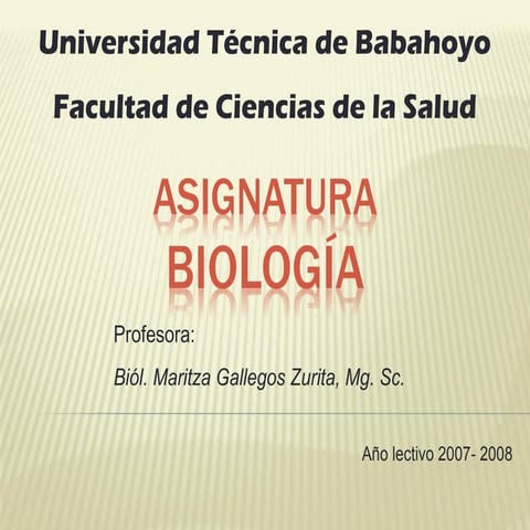 Biologia | PPT