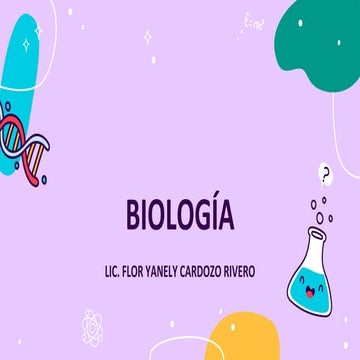 DIAPOSITIVAS DE BIOLOGIA NIVEL PREPARATORIA | PDF