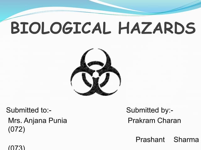 Biohazard | PPTX