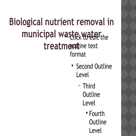Biological-Nutrient-Removal.ppt............ | PPT