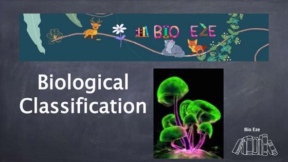 Biological classification | PPT