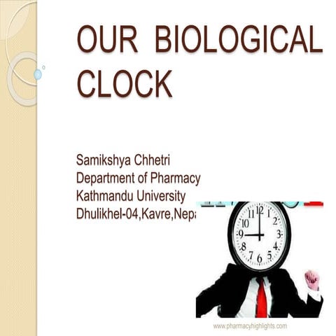 Biological clock | PPTX