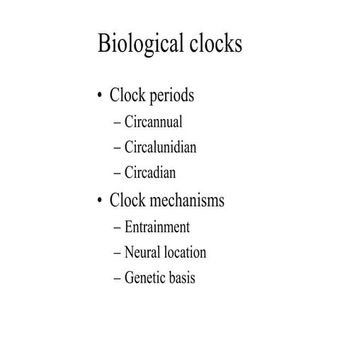 Biological clock.ppt