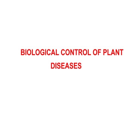 Biological control | PPT