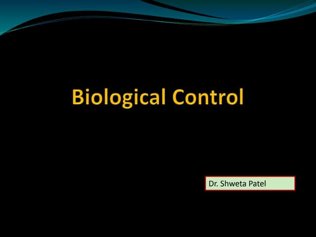 Biological control of weeds using insects- Arshima Shaji V | PPTX