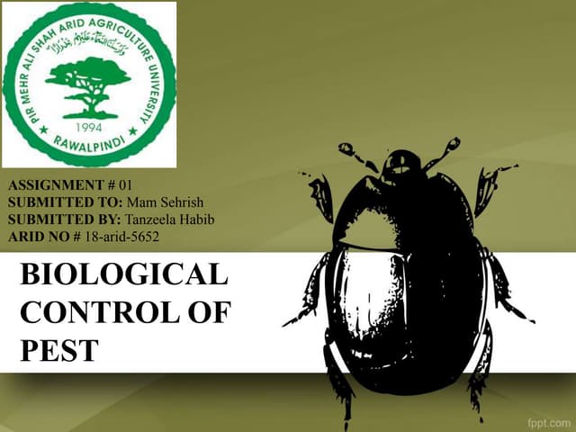 Biological Control | PPT