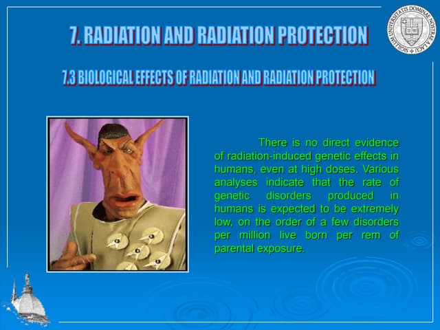 Biological Effects of Ionizing Radiation | PPTX