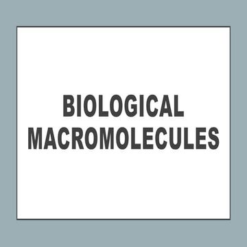 Biological macromolecules [Autosaved].pptx