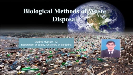 classification of waste and their characteristics | PPTX