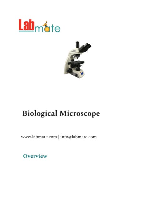 Mshot MF31 fluorescence microscope | PDF