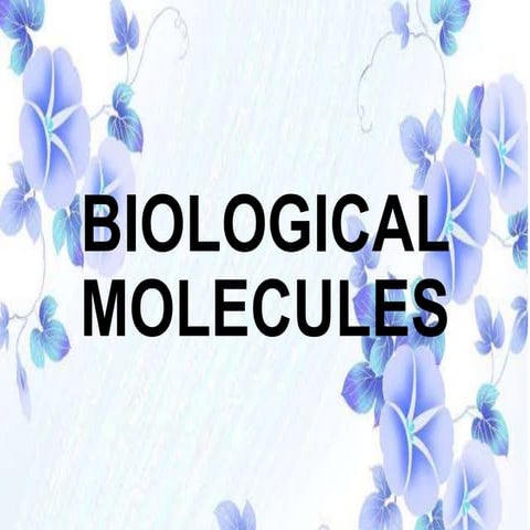 Biomolecules........................pptx