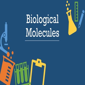 Biomolecules carbohydrates, lipids, nucleic acid | PPTX