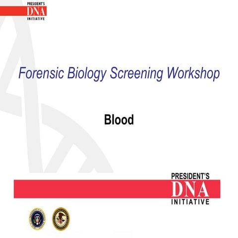 Examination of Blood | PPTX