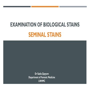 BIOLOGICAL STAINS semen[Forensic Medicine].pdf