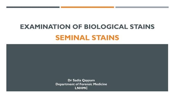 Forensic detection of seminal stains.pptx